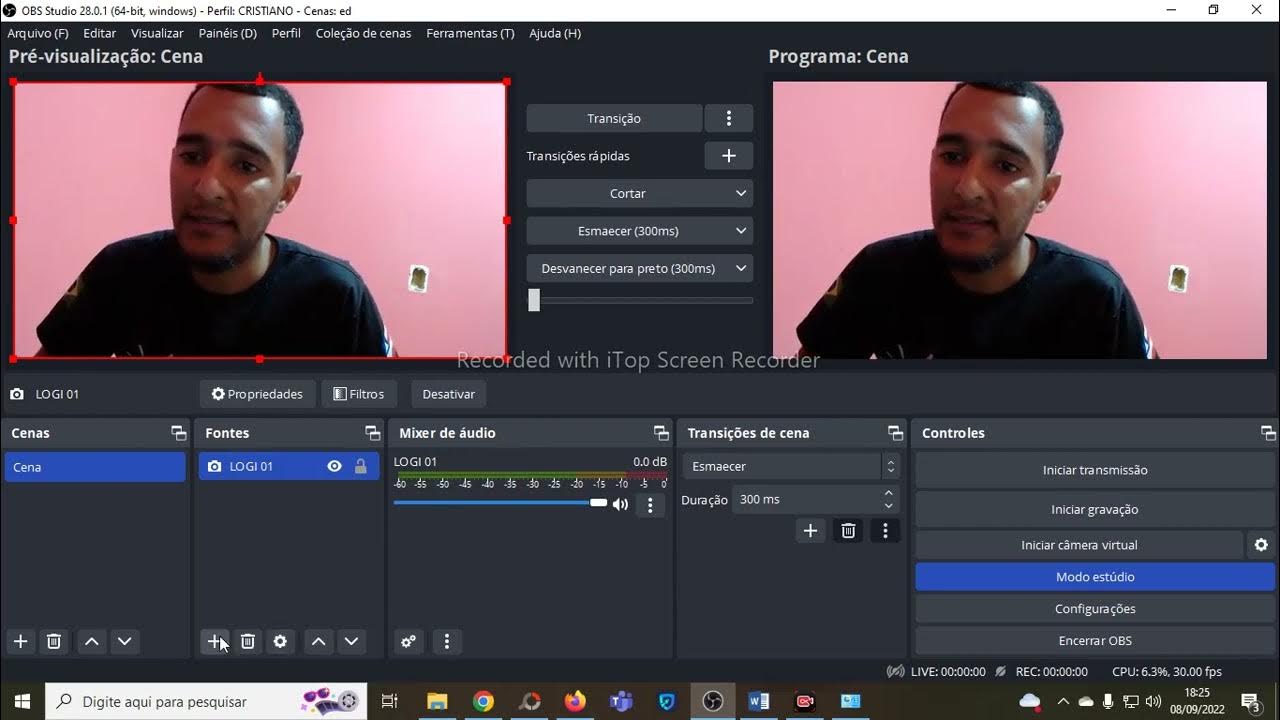 CONFIGURANDO O OBS STUDIO PARA TRANSMISSÃO AO VIVO NO YOUTUBE 2022 ...