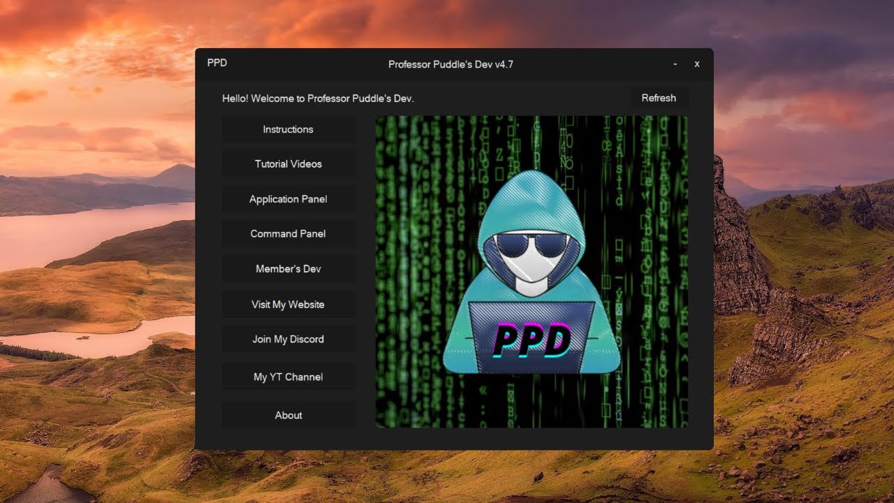 Professor Puddle's Dev v4.7 Setup - YouTube
