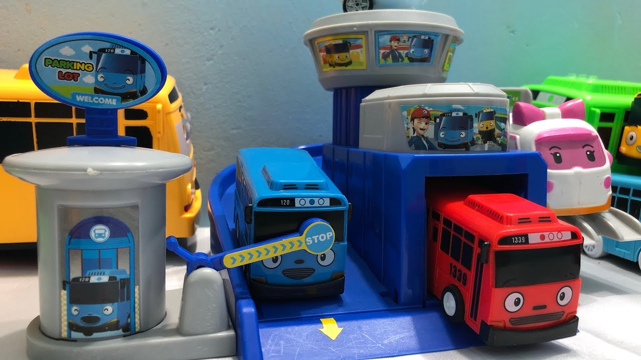 Hey tayo Tayo🚌Bus Tayo Mini Keluar Dari Parkiran😲The little Bus🔥 # ...