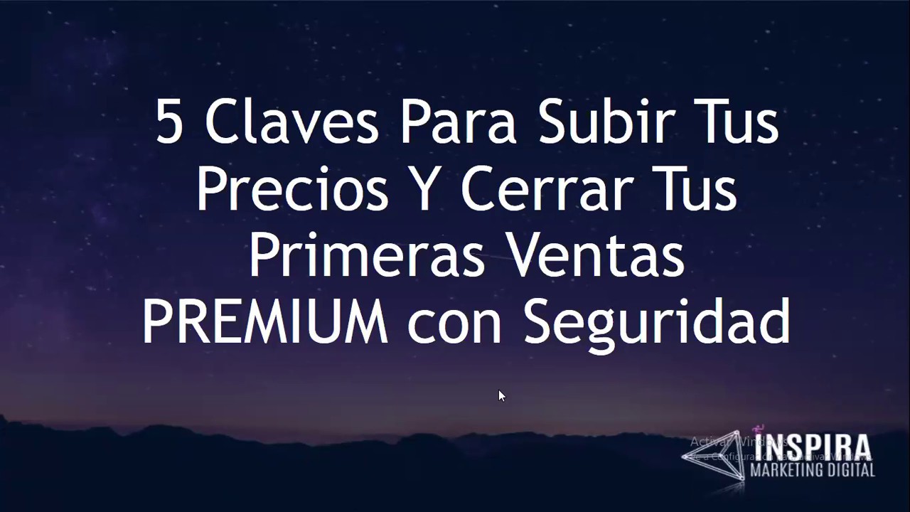 5 Claves Para Cerrar Ventas Premium Con Seguridad - YouTube