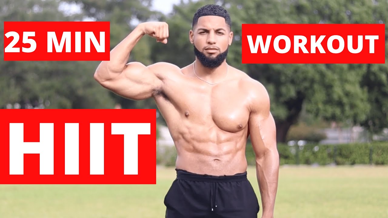 25 MIN FULL BODY HIIT DUMBBELL WORKOUT - YouTube
