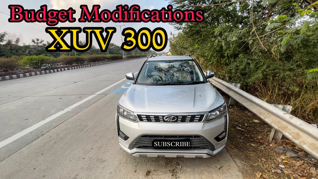 Budget modification in XUV 300 | Mahindra | cheap car accessories - YouTube