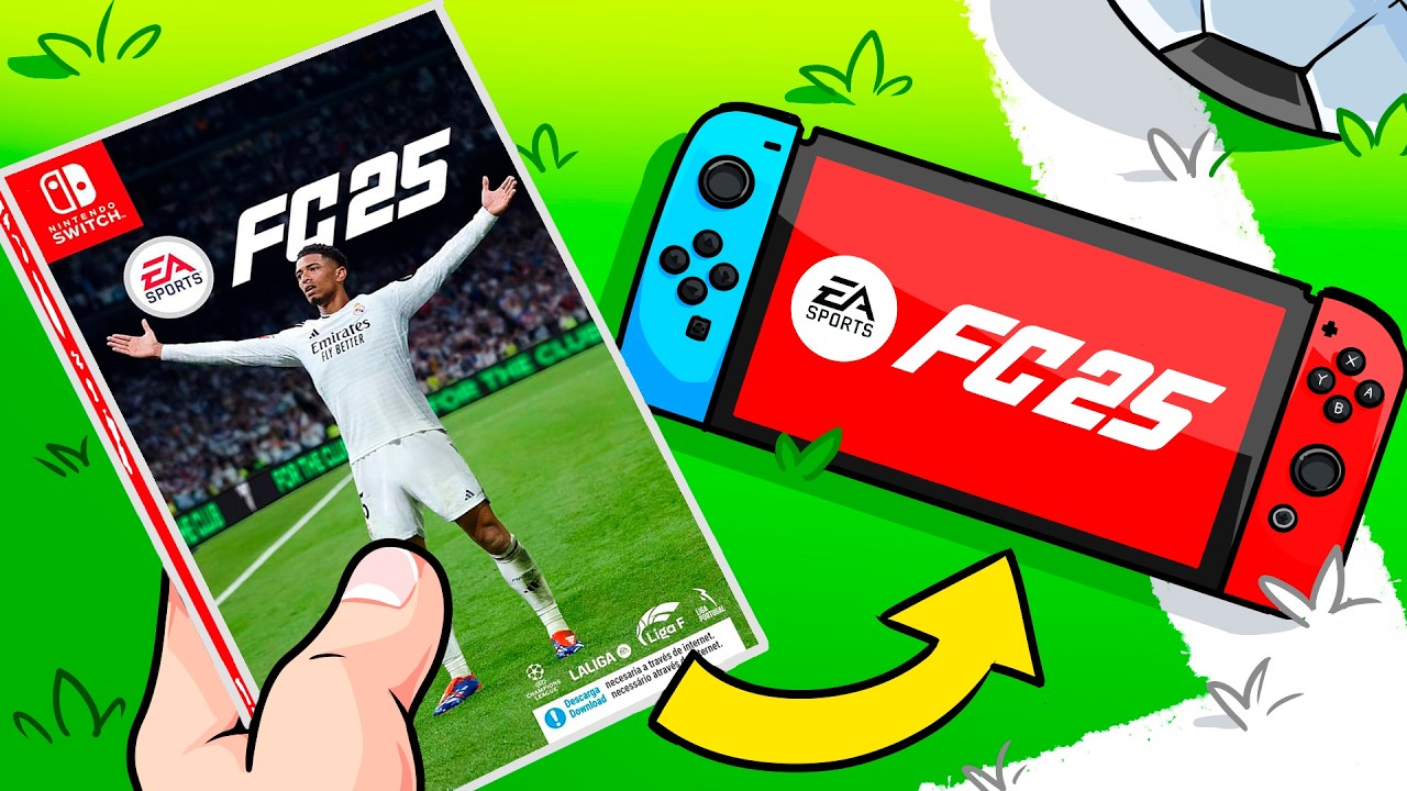 compré el EA FC 25 para NINTENDO SWITCH 🔥 GAMEPLAY e IMPRESIONES del ...