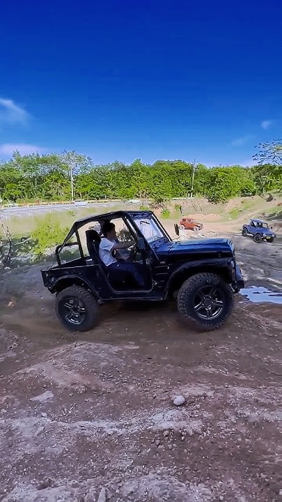 ジムニー SJ10 2スト オフロード走行 - YouTube