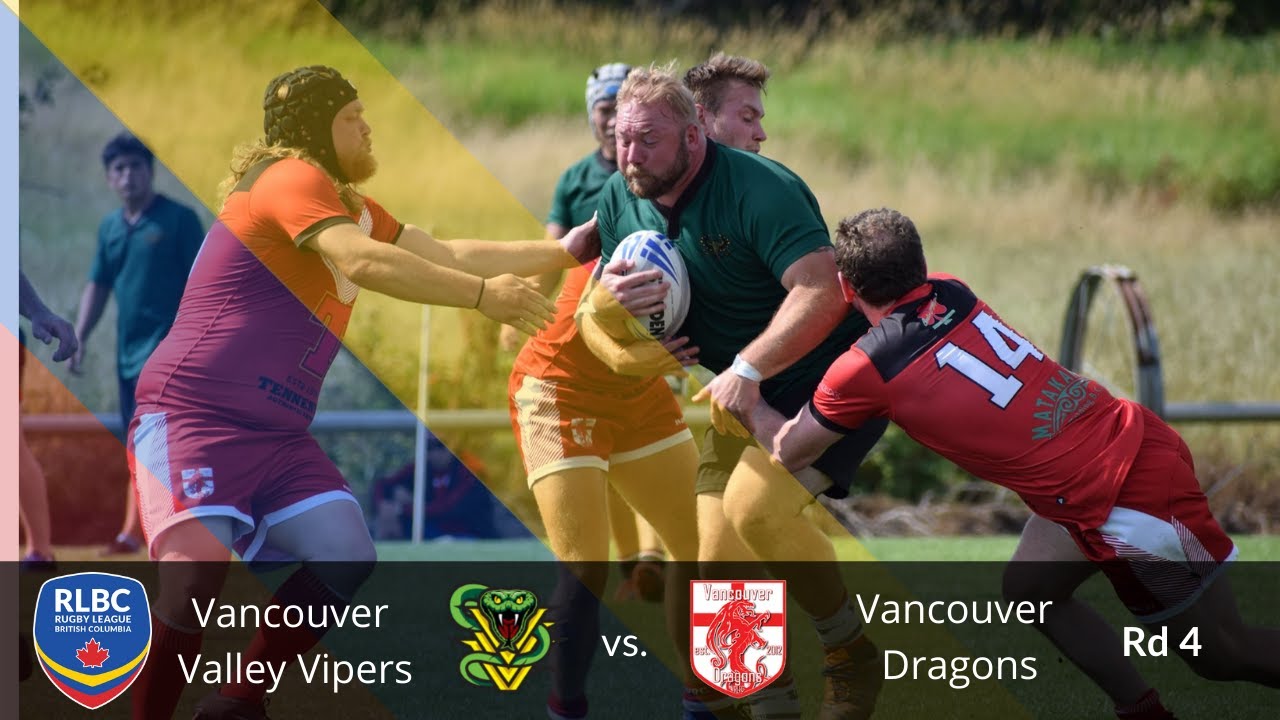 2021 RLBC Round 4 Vancouver Valley Vipers Vs Vancouver Dragons - YouTube
