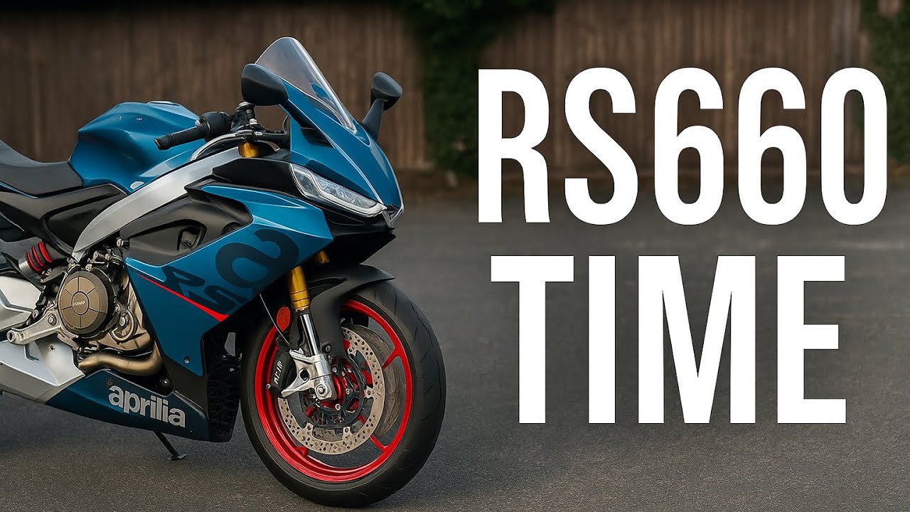 Riding my Aprilia RS660 - YouTube