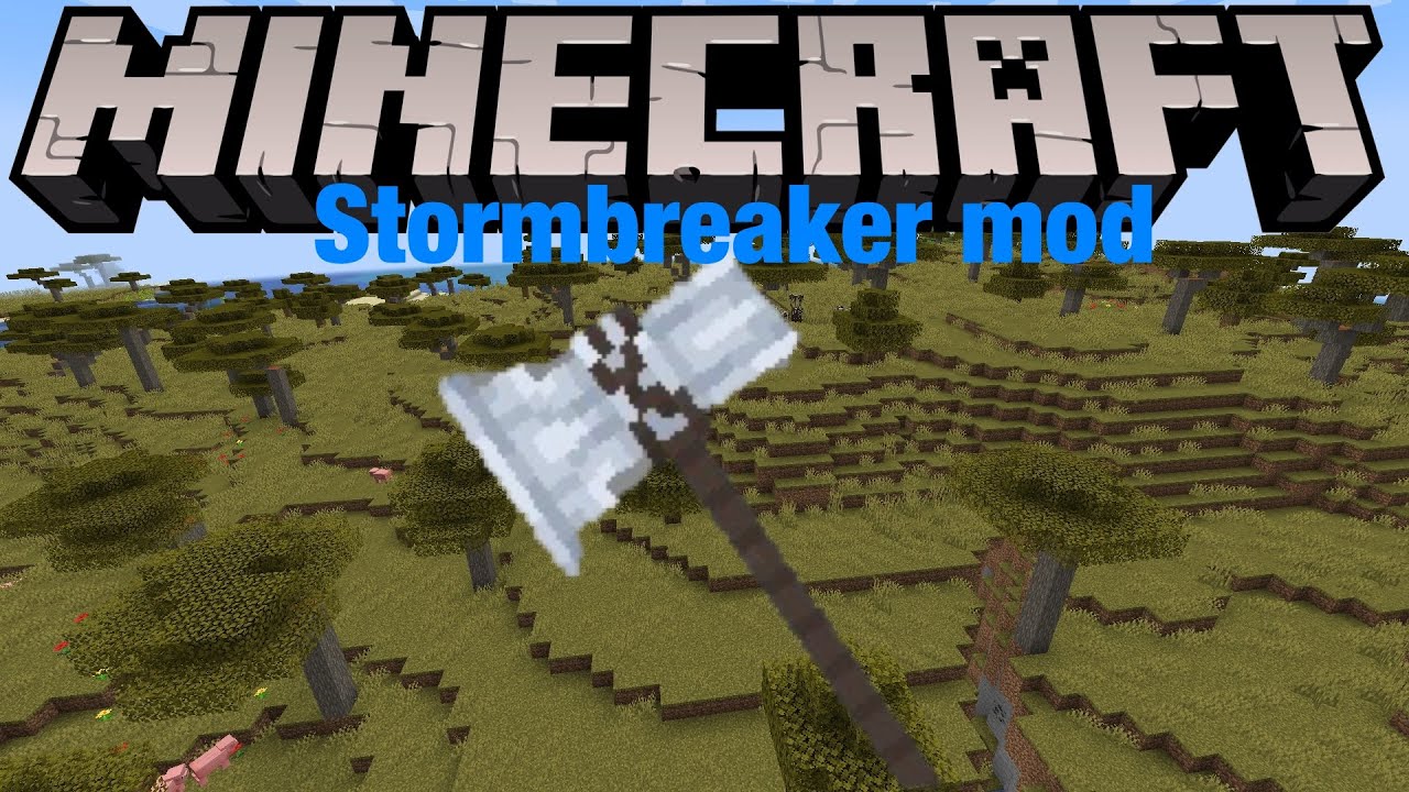 Minecraft (Stormbreaker mod) - YouTube