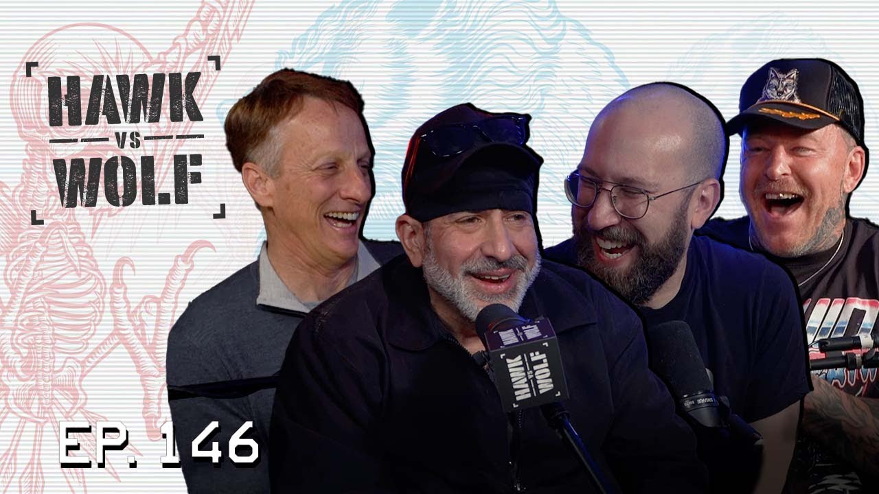 Getting Jumped with Dave Attell and Louis Katz | EP 146 | Hawk vs Wolf ...