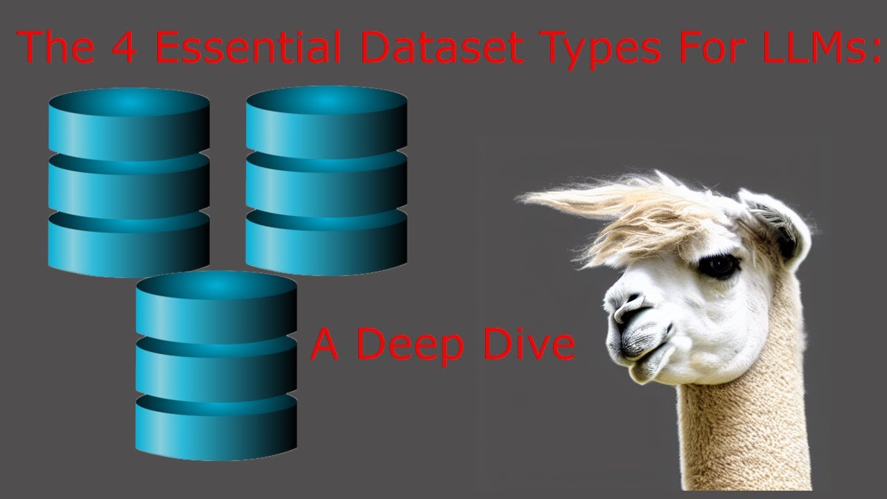 The 4 Essential Dataset Types for LLMs: A Deep Dive - YouTube