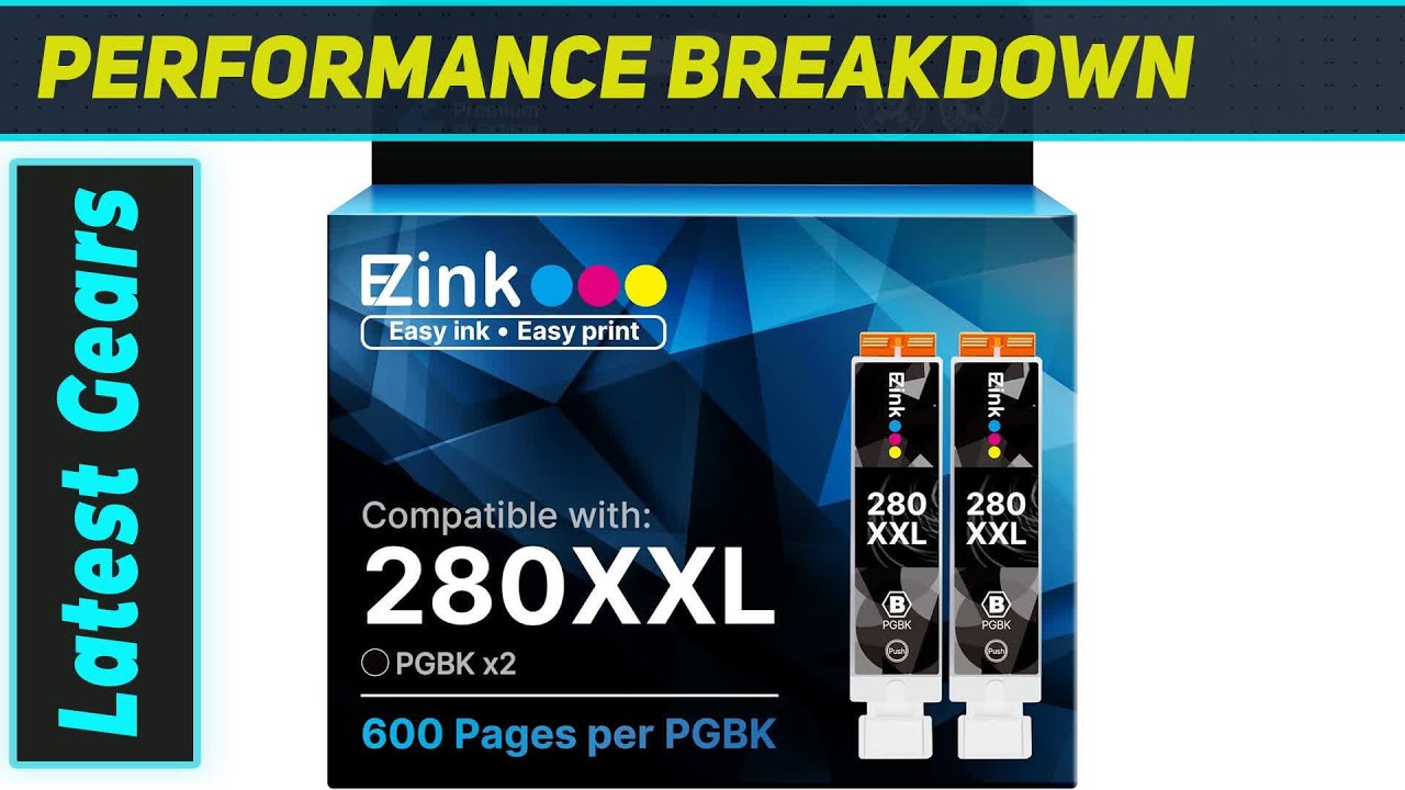 E-Z Ink PGI-280XXL: The Best Canon Ink Alternative for PIXMA Printers ...