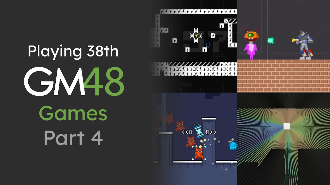 Playing 38th GM48 Game Jam Games - Part 4 - YouTube