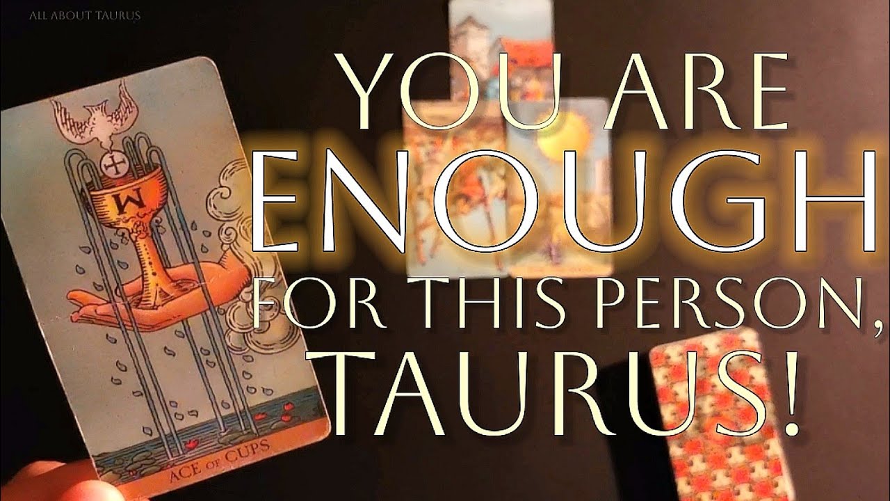 TAURUS ♉︎ | YOU MEAN THE WHOLE WORLD TO THIS PERSON, BELOVED TAURUS!😍 ...