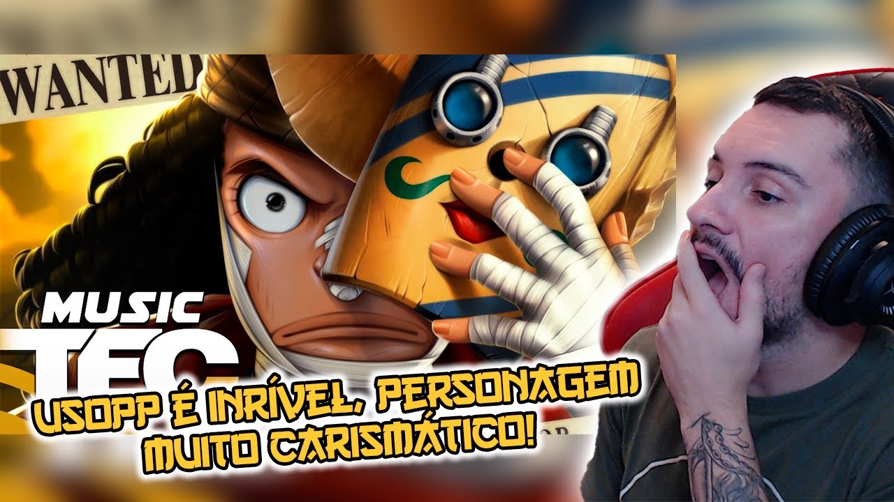 (ELE É INCRÍVEL!) | Reagindo ao vídeo Guerreiro do Mar | Usopp (One ...