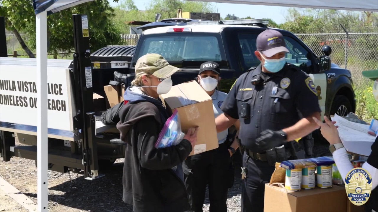 CVPD HOMELESS EFFORTS DURING COVID-19 PANDEMIC - YouTube