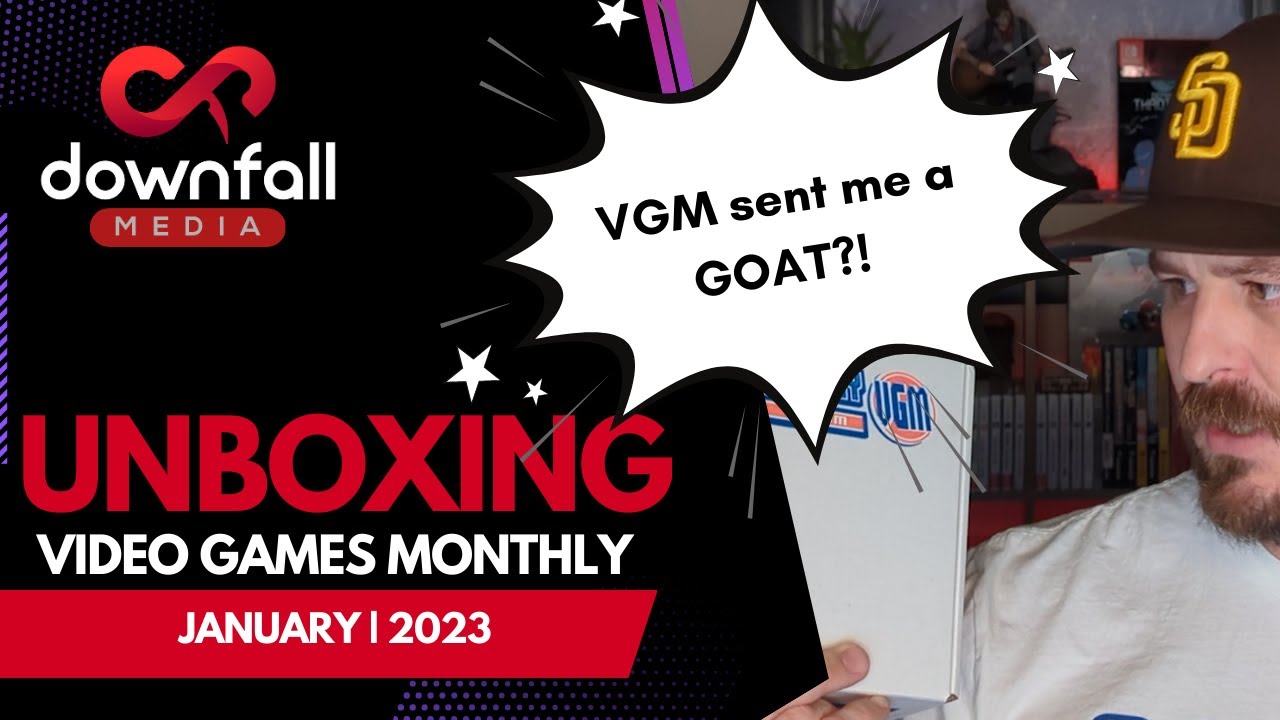 Unboxing | Video Games Monthly | January 2023 - YouTube