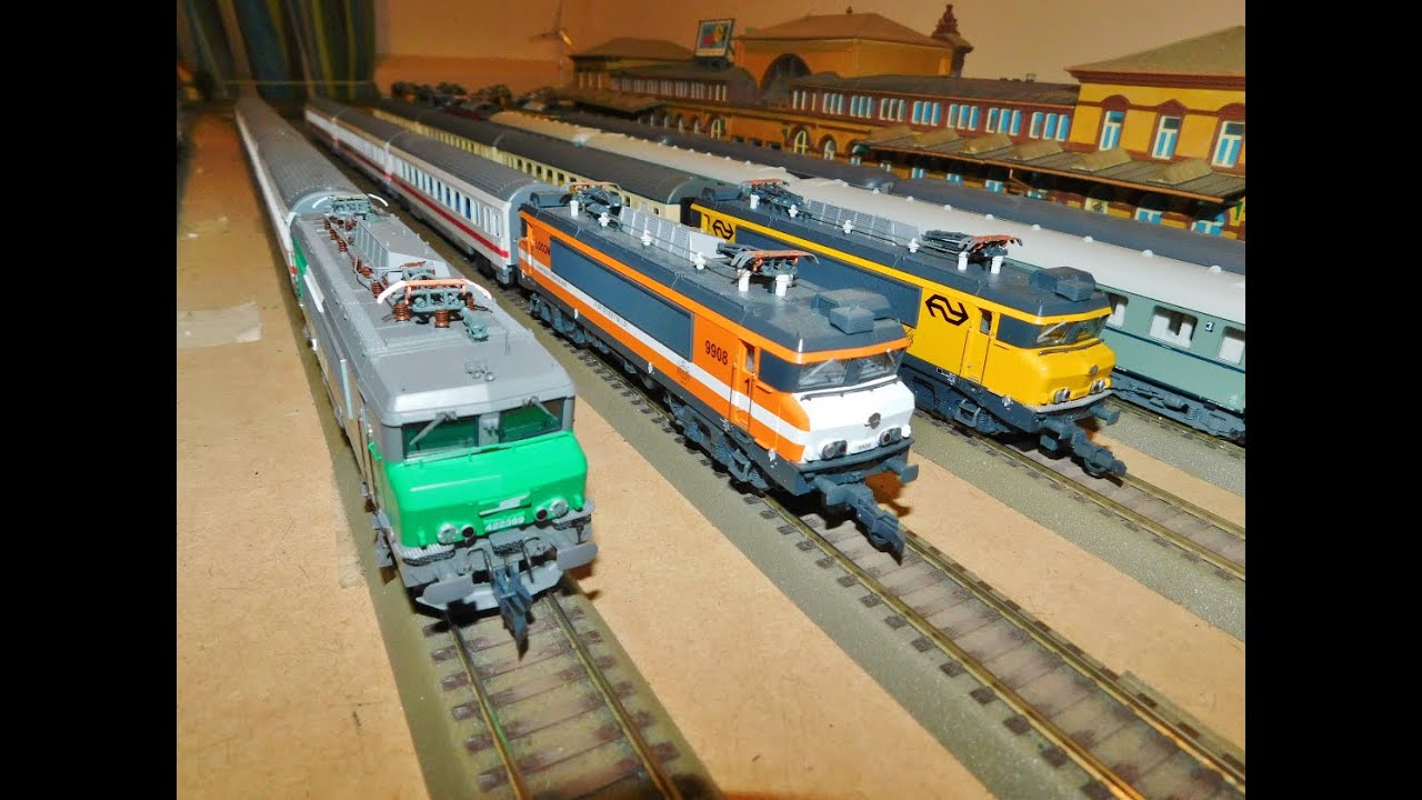 Roco Ho Dcc Model Train Layout Update 258 Locon 9908 - YouTube