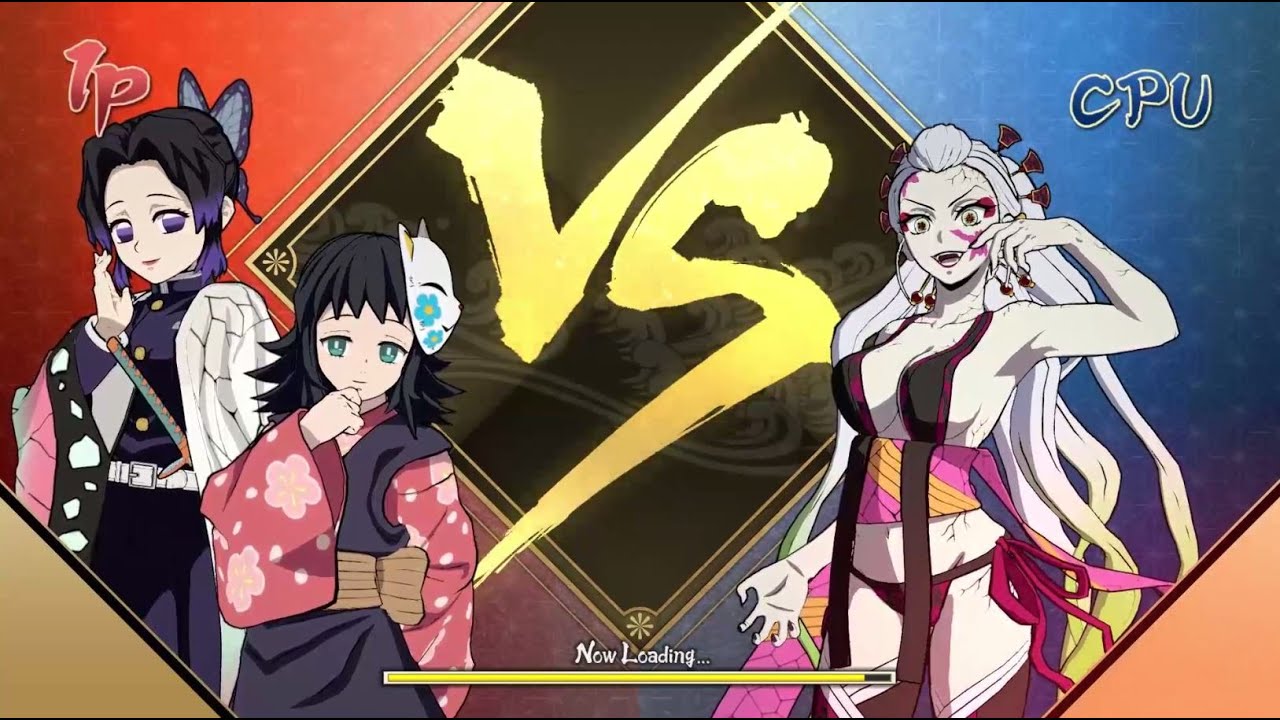 Makomo and Shinobu Vs. Daki - VERY HARD CPU - Demon Slayer Hinokami ...