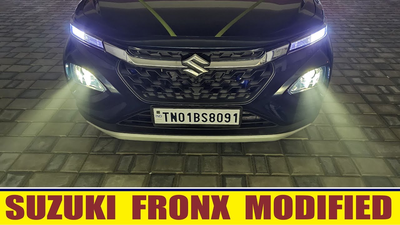 SUZUKI FRONX UPGRADED TO NEXT LEVEL | CUSTOMIZED WITH GENUINE ...