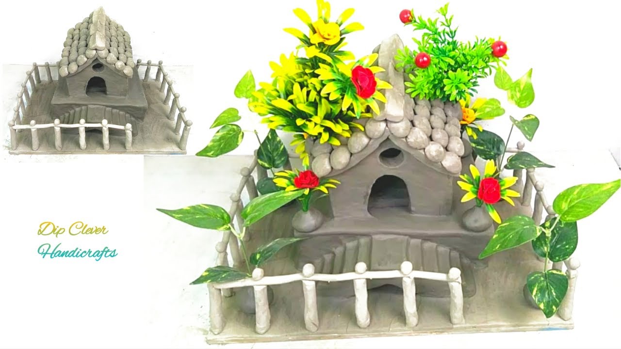 Amazing Technique Clay House Making | Natural Clay House Making | Clay ...