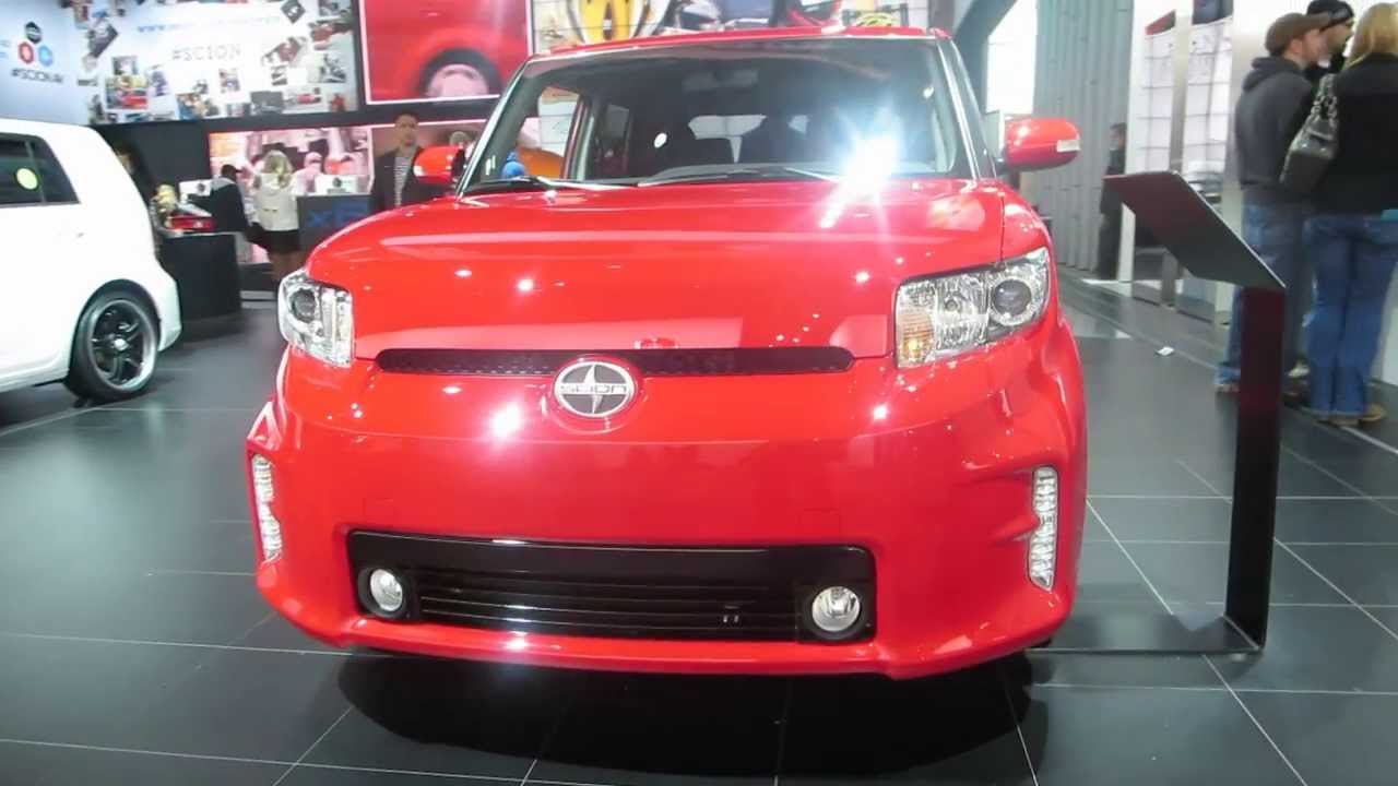 2014 Scion xB Red At The 2014 NAIAS Auto Show - YouTube