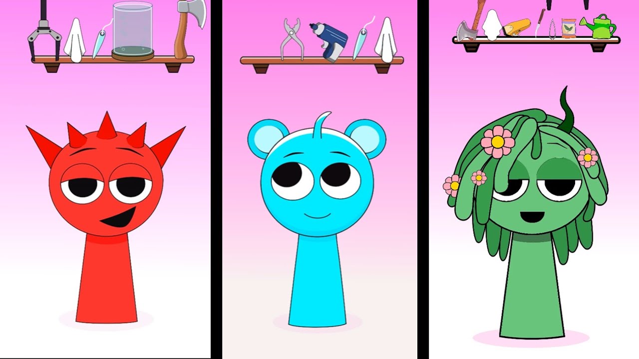 OH NO! Help І RADDY 🆚 SKY 🆚 VINERIA | IncrediBox Sprunki Animation ...