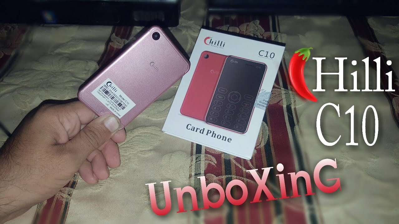C10 Card Phone Unboxing | Mobile World Urdu - YouTube