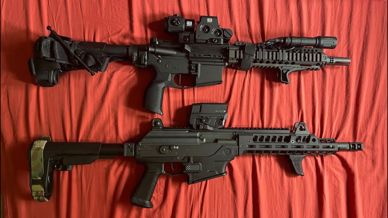 Galil ACE Gen 1 308 pistol with RS Regulate 9” handguard final look ...