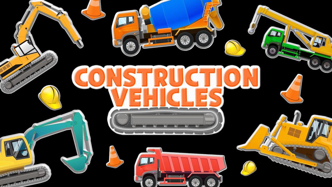 Construction Vehicles - Trucks & Equipment - Trucks, Cranes, Excavators ...