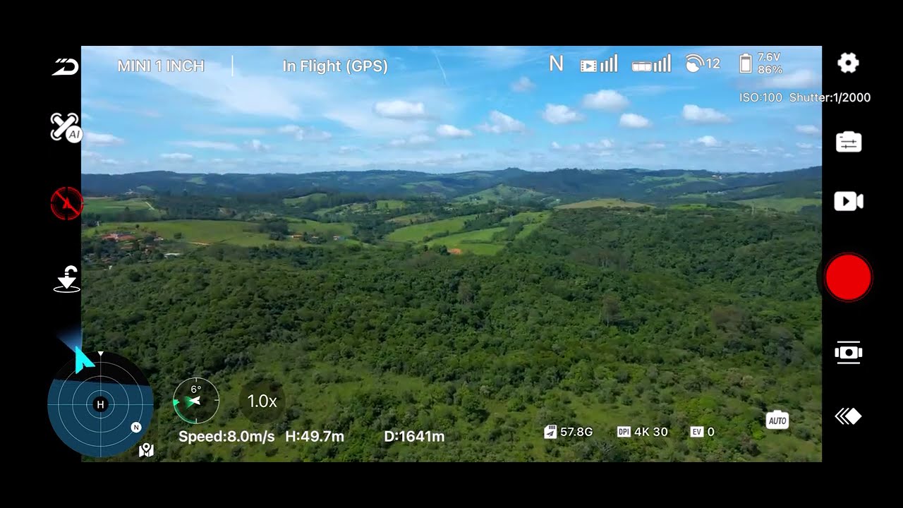 Hubsan Mini 1 Inch dia bom de sol - YouTube