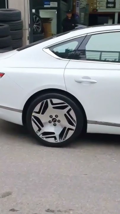 #제네시스g80 G90롱휠베이스20인치 휠튜닝 - YouTube