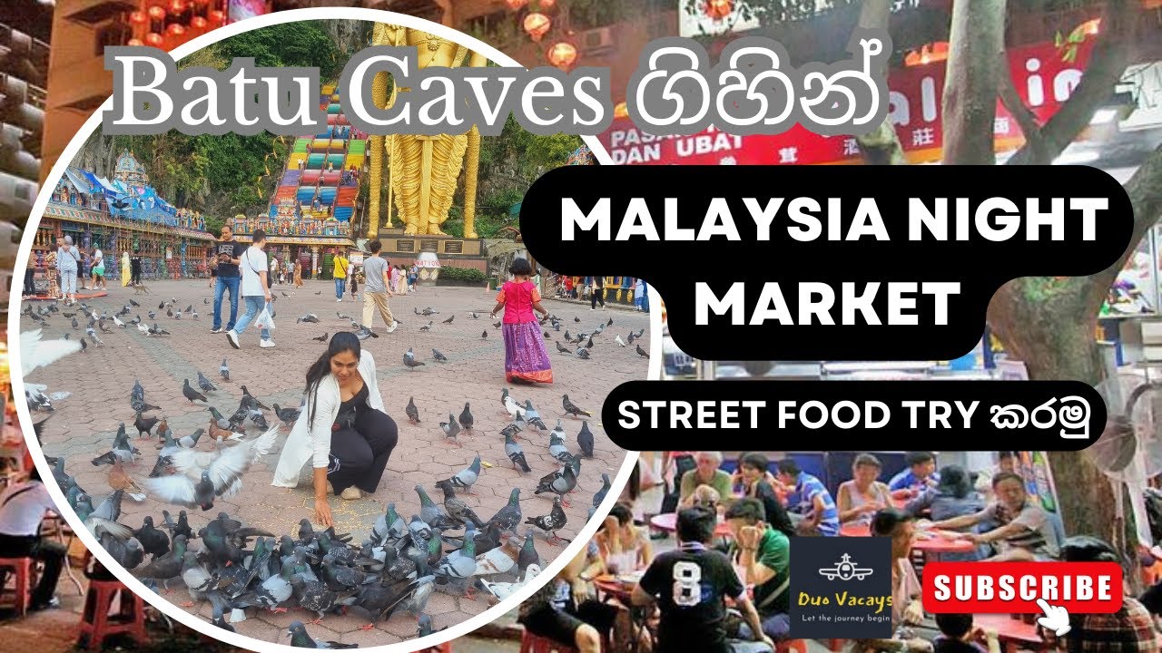 Batu Caves & Malaysian Street Food - YouTube