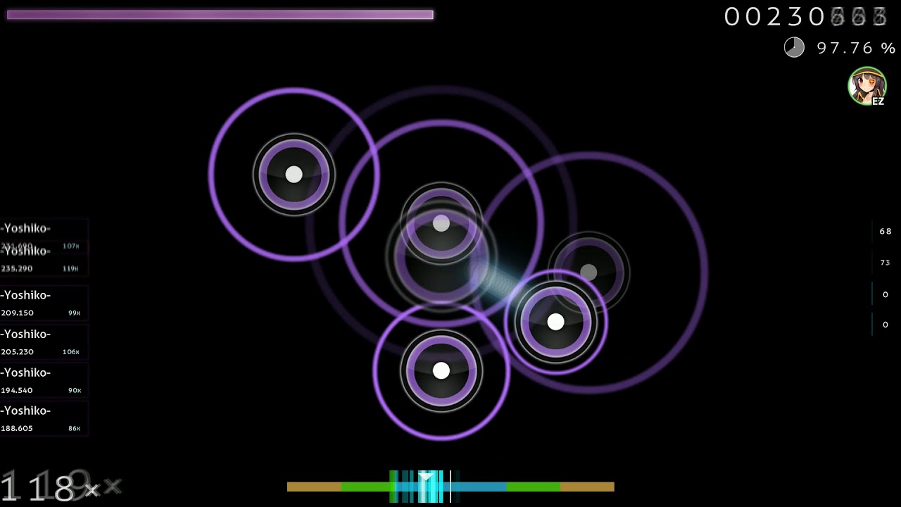 Osu! | Tanaka Hirokazu - C-Type [Bonsai's BasS-type] EZ FC - YouTube