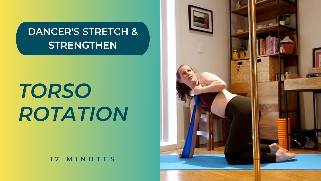 Dancer's Stretch - Torso Rotation - YouTube