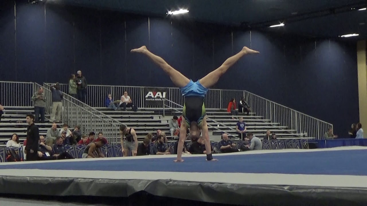 Max Olinger - Floor Exercise - 2020 Winter Cup Jr. Prelims and Elite ...