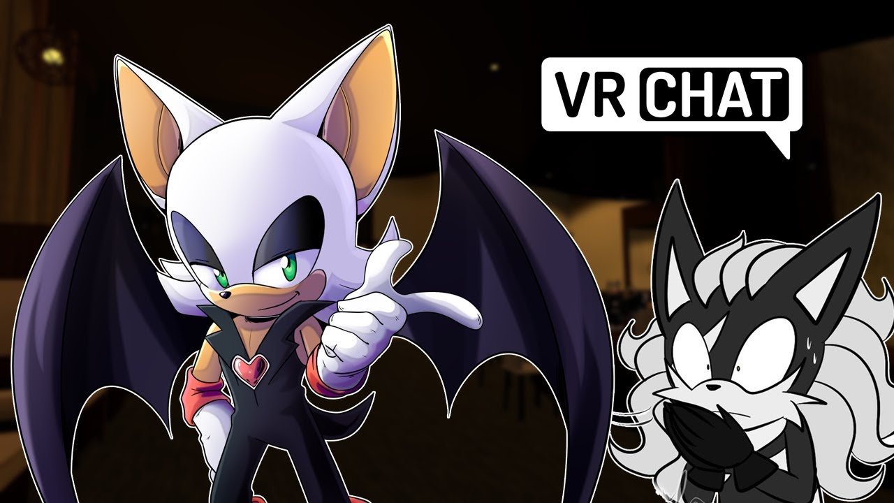 MALE ROUGE?!? Infinite meets Rogue The Bat (VR Chat) - YouTube