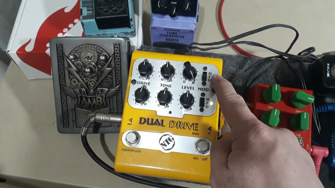 #28-2022 - NIG Dual Drive - Pedal 2 em 1 com 6 tipos de drives - Uma ...