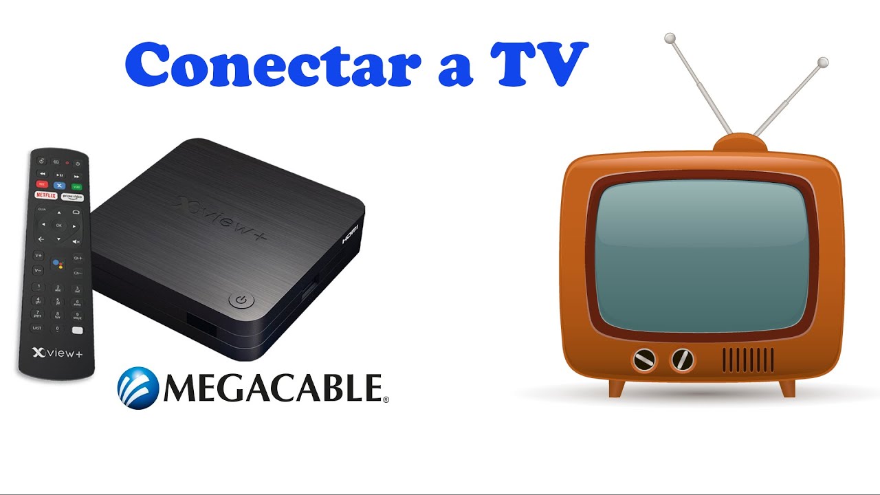 Conectar Caja Xview+ ZTE Megacable Fibra a TV Analoga Viejita - YouTube