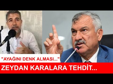 Yerel Gazeteci Zeki Kızılkaya Zeydan Karaları Tehdit Etti | Gün İzi | 25.05.2020