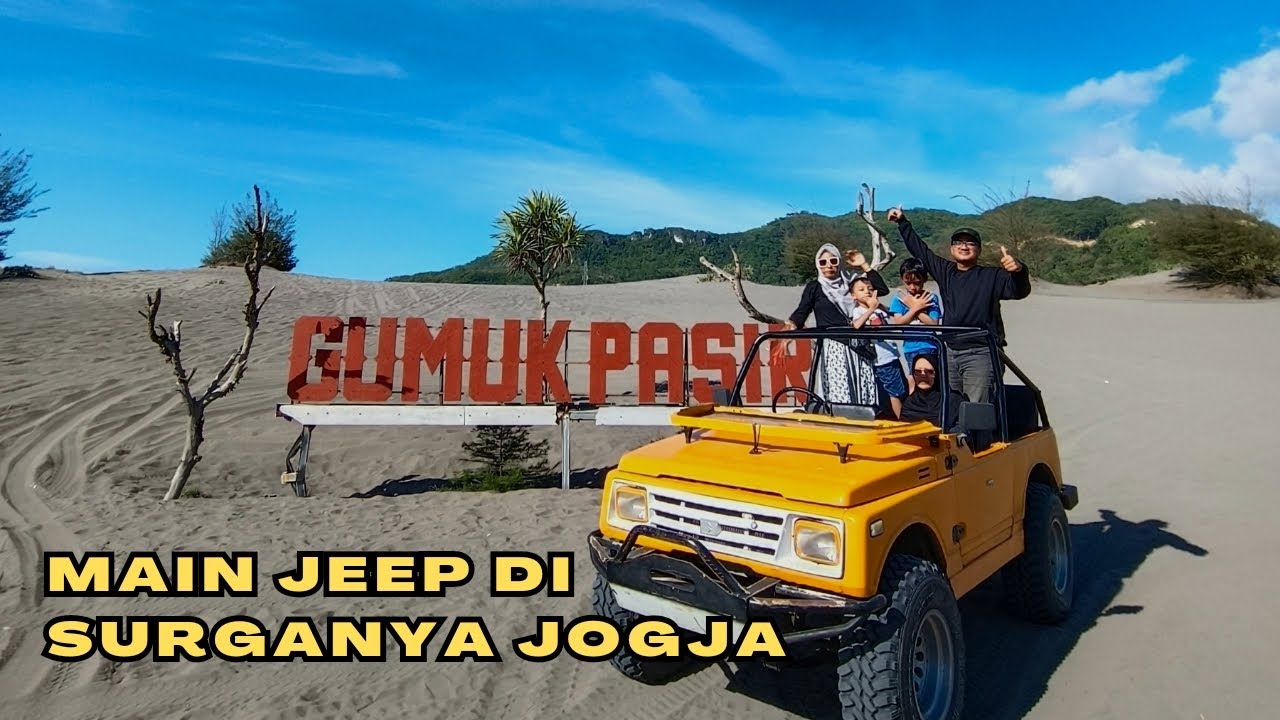 Wisata Pantai Yogyakarta dengan Jeep Harga Terjangkau - YouTube