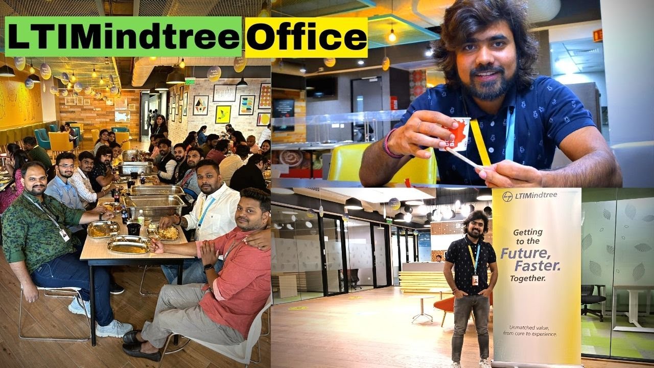 Team Lunch @TheMindtreeLTD Hyderabad Office | Mindtree Office Tour | Work From Office - YouTube