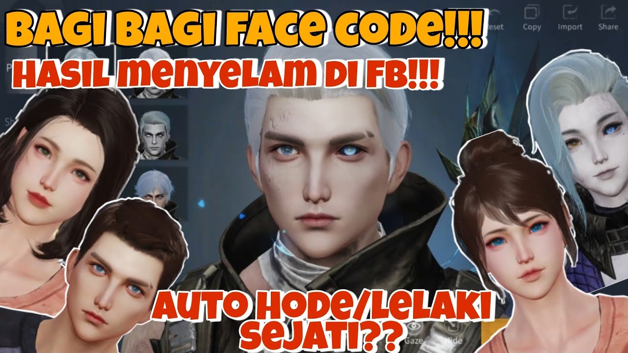 [Guider of dawn]BAGI BAGI CODE FACE HASIL MENYELAM DI GRUP FB ...