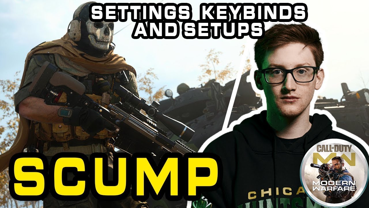 Scump Call Of Duty Modern Warfare Settings, Keybinds and Setup 2020 ...
