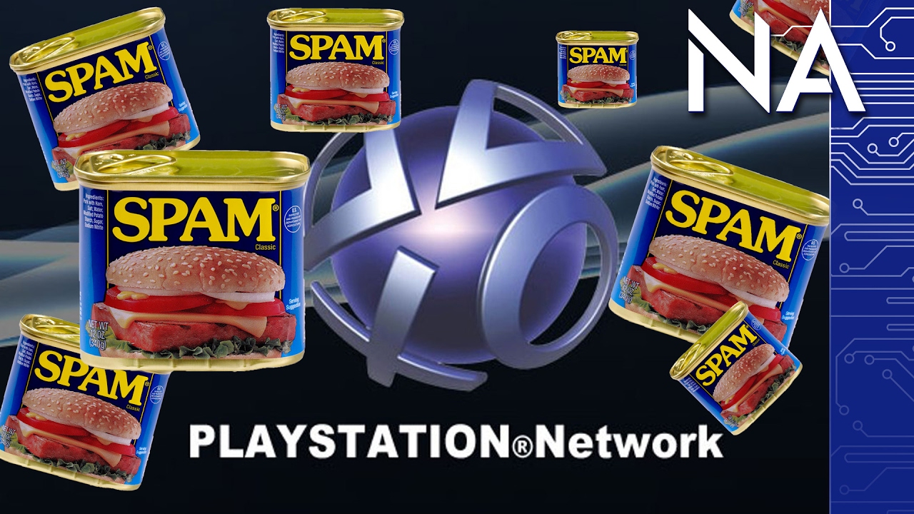 Spam PSN Says It's Not For Gaming Harassment ...Right - YouTube
