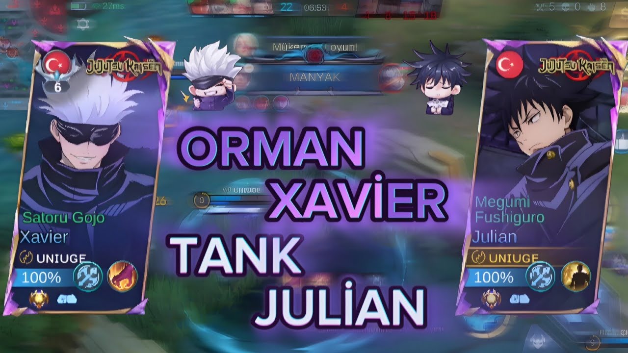 ORMAN XAVİER TANK JULİAN!?#mlbb #mobilelegends #mobilelegendstürkiye# ...