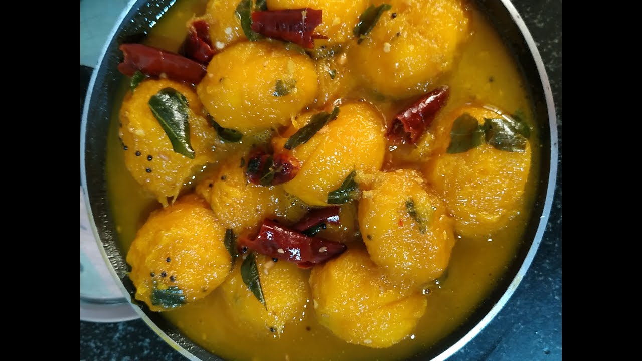 Quick Mango Curry without coconut | Ambya Sasam without coconut or ...