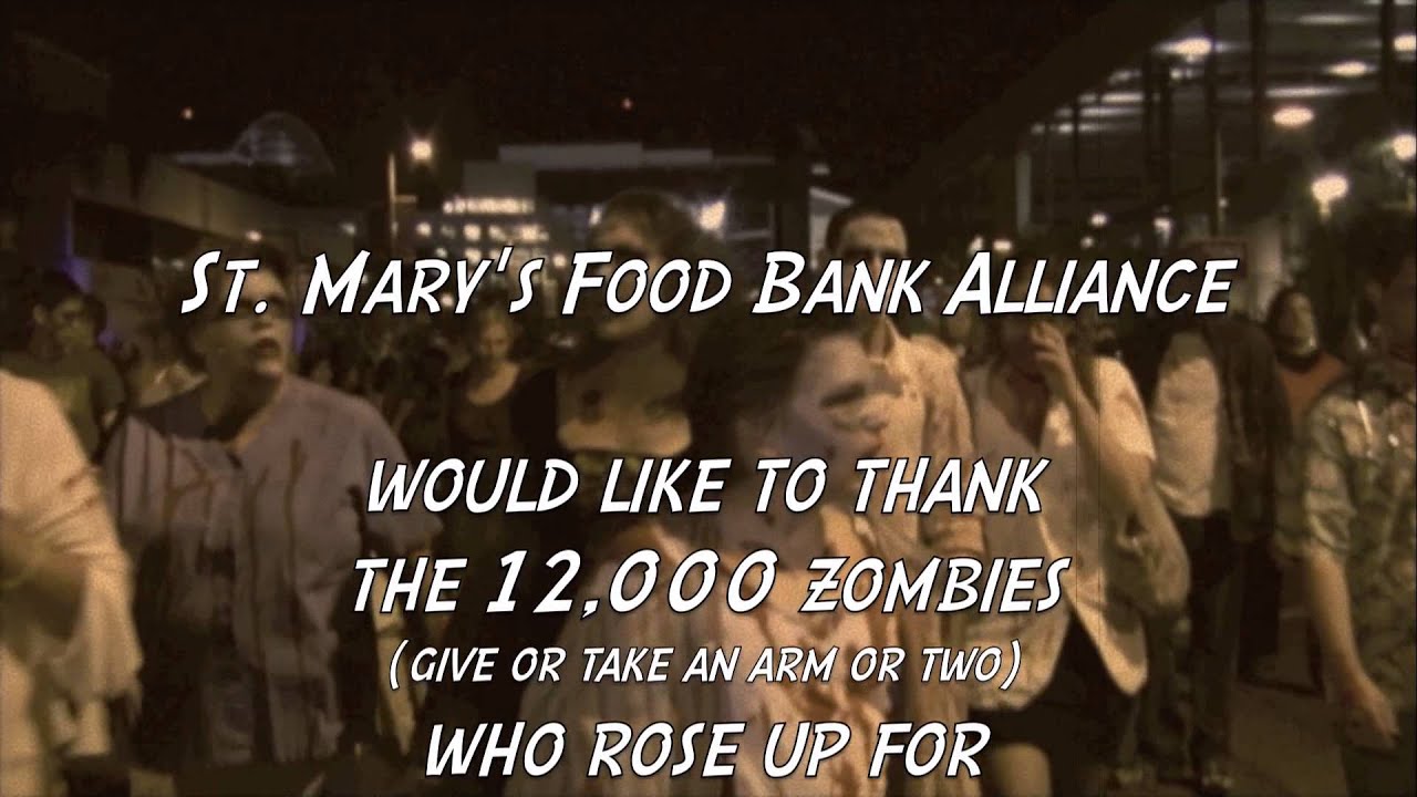 WE GAVE Downtown Phoenix Zombie Walk 5 - YouTube