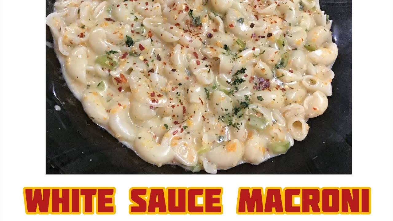 white sauce macroni || tasty and easy recipe || pasta recipe quick and ...