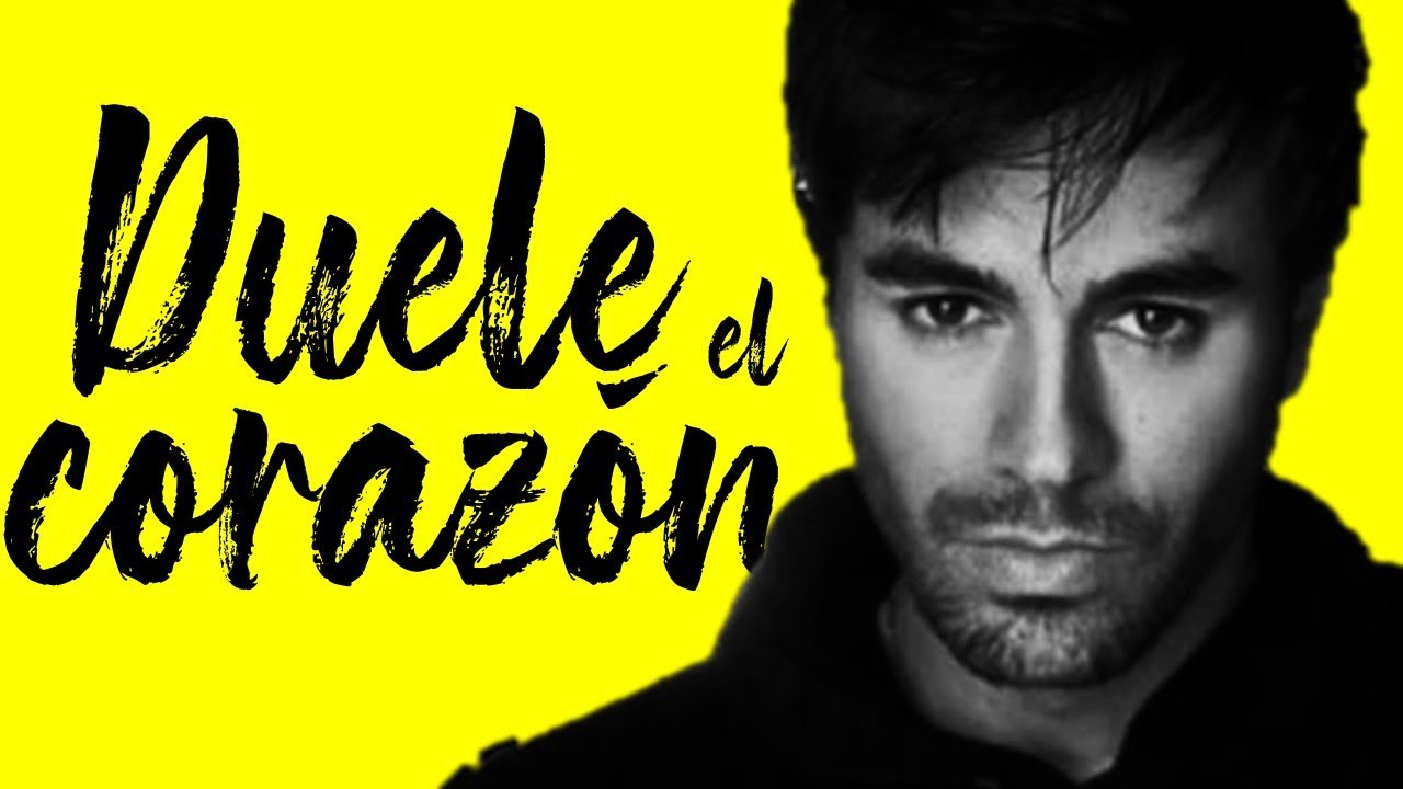 Duele el Corazón - Enrique Iglesias feat. Wisin (lyric video) - YouTube