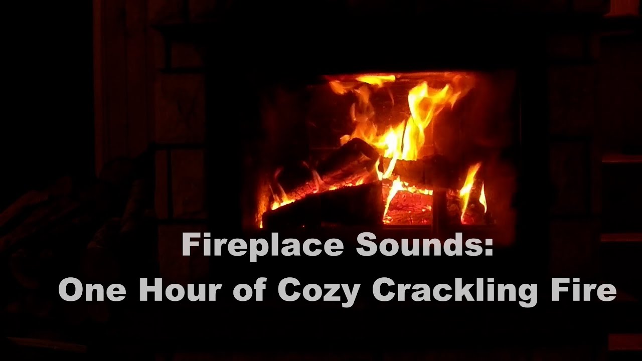 Crackling Fire: One Hour of Relaxing Fireplace Sounds for Stress Relief ...