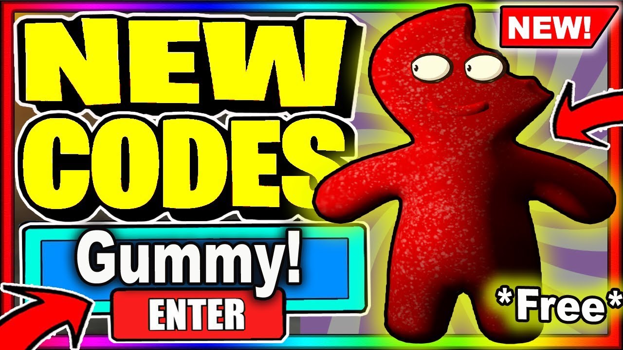 ALL NEW SECRET CODES! Roblox Gummy! 🧸EPISODE 1 UPDATE🧸 - YouTube